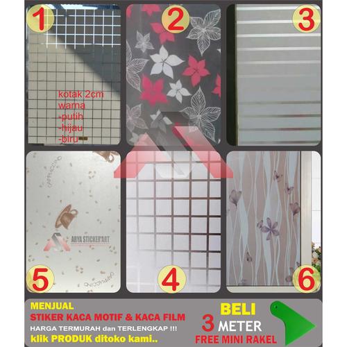 Jual STIKER KACA / STICKER KACA / STIKER KACA JENDELA - 2 - Kota Bekasi ...