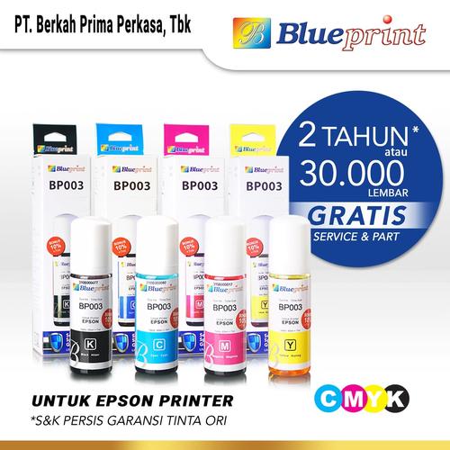 Jual Tinta Epson BLUEPRINT 003 Refill For Printer Epson 72 ML 4 Warna ...