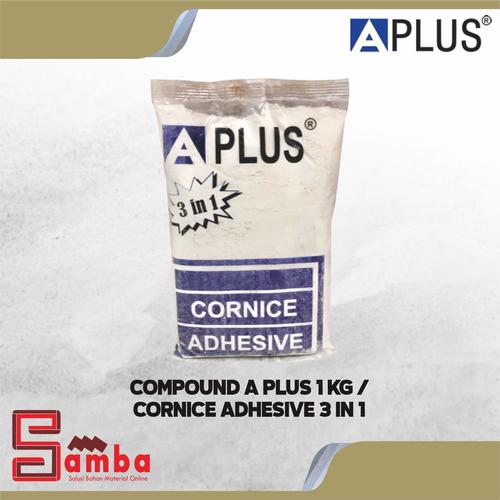 Jual COMPOUND A PLUS 1 kg / CORNICE ADHESIVE 3 in 1 - Kota Tangerang ...