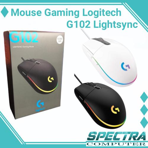 Jual Logitech G102 V2 Lightsync RGB Gaming Mouse RESMI DAN BERGARANSI ...
