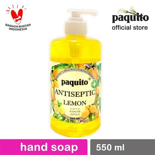 Promo Sabun Cuci Tangan ANTISEPTIC Hand Soap Paquito Lemon 550 ml ...