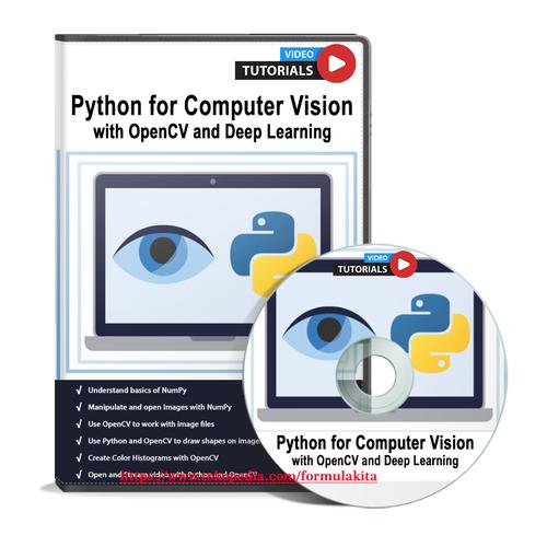Jual VIDEO TUTORIAL Python for Computer Vision with OpenCV and Deep ...