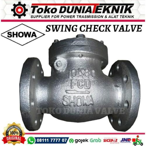 Jual DN100 (4") SWING CHECK VALVE SHOWA - Jakarta Barat - DUNIA TEKNIK ...