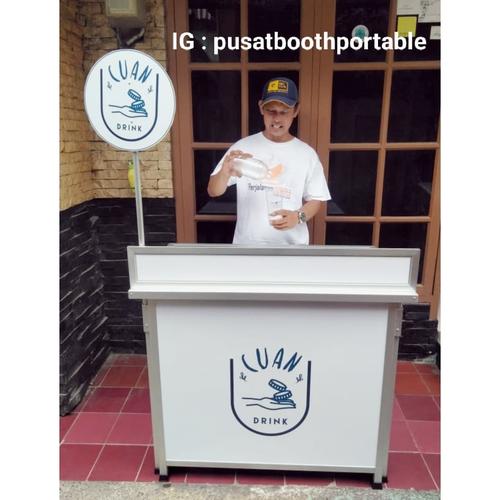 Jual BOOTH PORTABLE LIPAT UNTUK BERJUALAN MINUMAN - PAKAI RODA - Kab ...