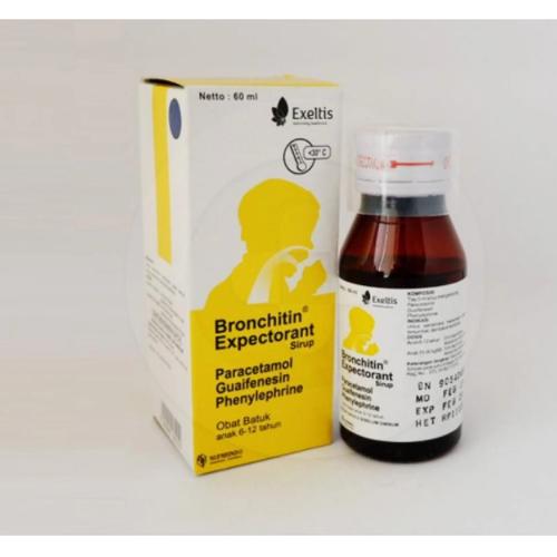 Jual Bronchitin expectorant syrup (Obat Batuk) 60ml - Kota Medan ...
