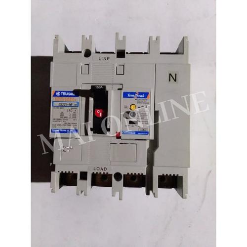 Jual MCB MCCB ELCB 4P 200A 100/200/500adjustable mA ZS225NF TERASAKI ...