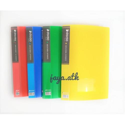 Jual MAP PLASTIK DOKUMEN MAP CLEAR HOLDER FOLIO F4 60 LEMBAR DOCUMENT ...