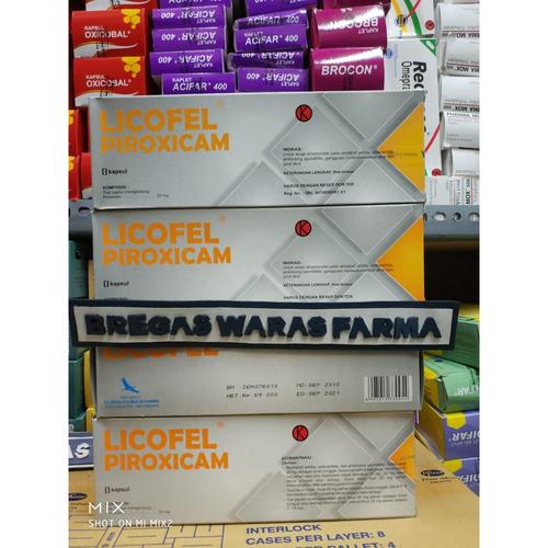 Jual LICOFEL 20MG - 100Kapsul - Obat Rematik - Berlico - Murah Original ...