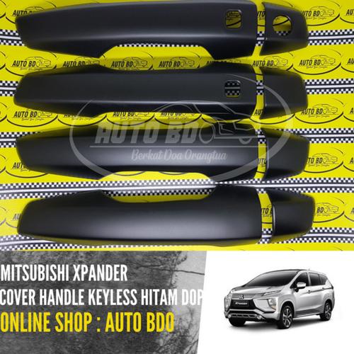 Jual Cover Handle Mitsubishi Xpander Keyless Hitam Dop Blacktivo ...