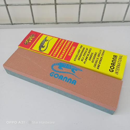 Jual Goanna Batu Amril Asah Pisau 8" (200mm) Kasar Halus / Sharpening ...