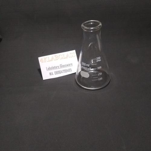 Jual Erlenmeyer 250 ml PYREX - Kab. Bandung - 4klabglass | Tokopedia