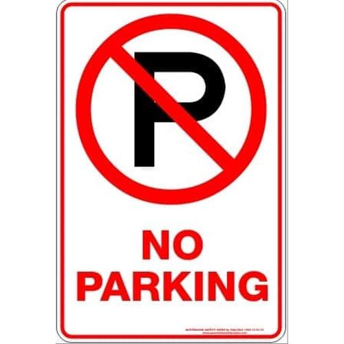Jual STICKER NO PARKING UK 30X20CM STIKER SIGN RAMBU LARANGAN - Jakarta ...