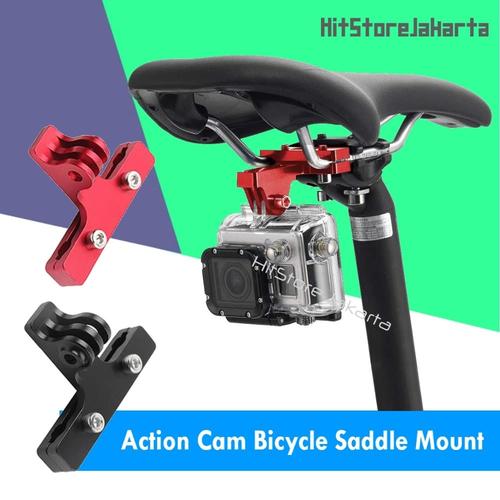 Jual Mounting Sadel Sepeda Saddle Mount GoPro Bicycle Seatpost - Hitam ...