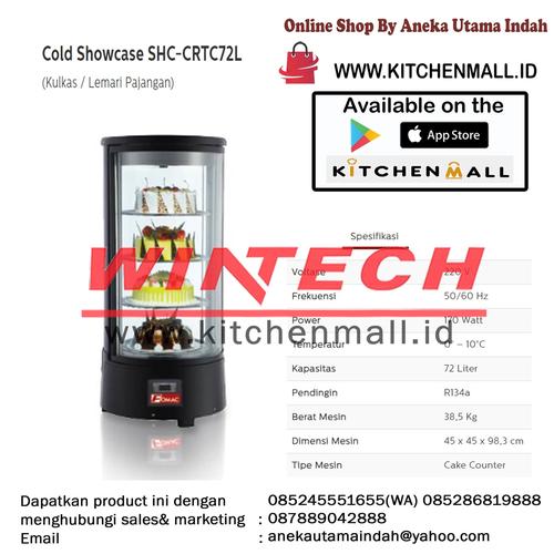 Jual SHC-CRTC72L Rectangular Cake Showcase - Showcase Kue - Display ...