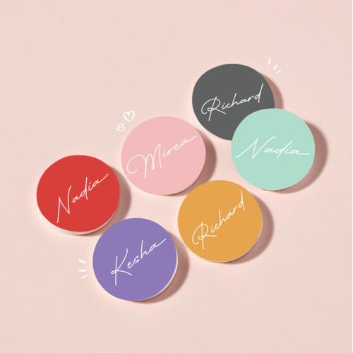 Jual Custom Nama Pop Socket HP Polos | Griptok Custom| Pop Socket ...
