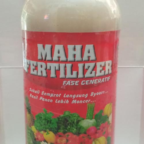 Jual Pupuk Tanaman cabai padi bunga buah Maha Fertilizer 500ml (Pulau ...