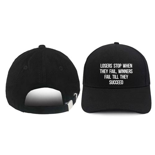 Jual topi baseball caps premium loser stop when they fail - Biru - Kab ...