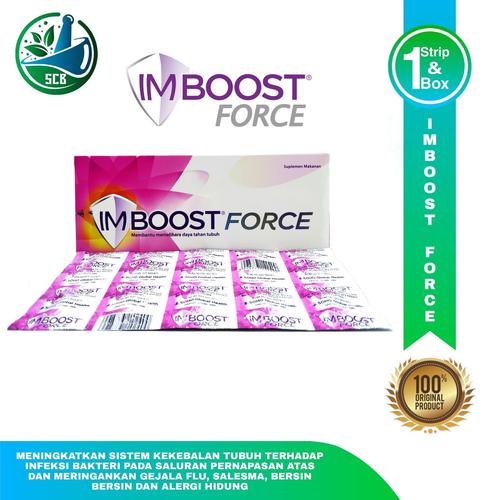 Jual Imboost Force Tablet (Per Strip & Per Box) - STRIP - Jakarta Timur ...