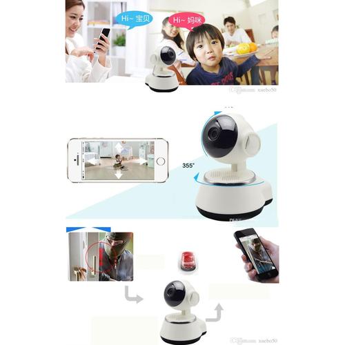 Jual PTZ Wifi Smart Camera 720P - Q6 MENGGUNAKAN APL : V380 PTZ Wifi S ...