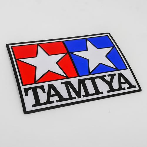 Jual Sticker Logo Tamiya Mini 4WD List Frame Hitam Tebal - 19x14 cm ...