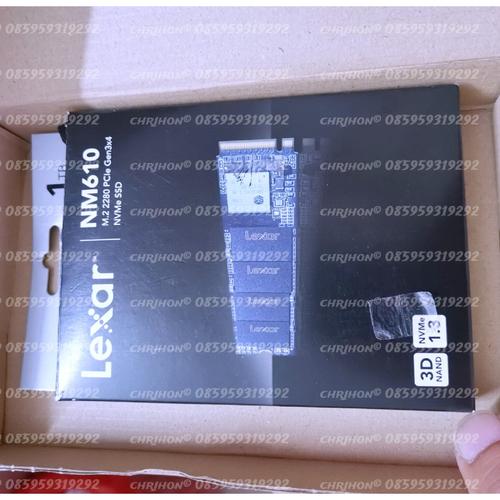 Jual Lexar NM610 SSD NVMe PCIe Gen3x4 LNM610 M.2 2280 250GB 500GB 1TB ...