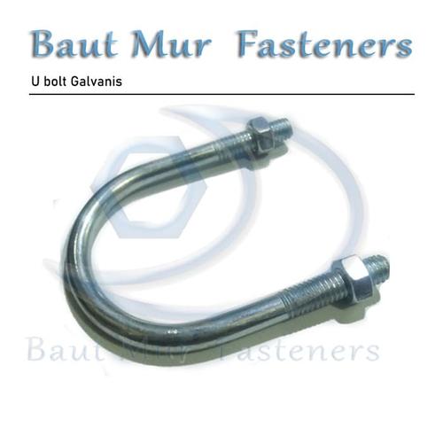 Jual U Bolt Galvanis 1/2 x 4 inchi" - Jakarta Pusat - baut mur ...