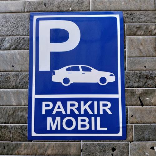 Jual Stiker Vinyl Lokasi Tempat Parkir Mobil Safety Sign Office Pabrik ...