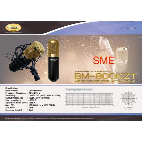 Jual MIC CONDENSOR RECORDING STUDIO KREZT BM900KZT BM 900KZT BM 900 KZT ...