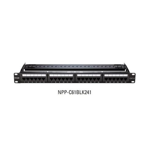 Jual D-LINK Patch Panel 24 Port Cat.6 NPP-C61BLK241 - Jakarta Pusat ...