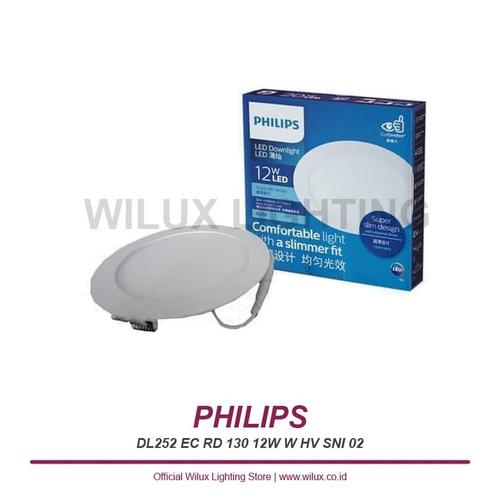 Jual PHILIPS DL252 12W D130 - LED Downlight Super Slim with external ...