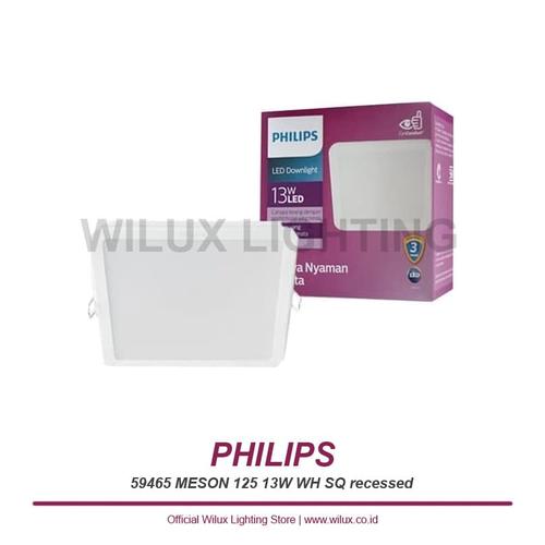 Jual DOWNLIGHT LED PHILIPS 59465 MESON 13 W SQ - LAMPU PLAFON - Putih - Kota Surabaya - Wilux ...