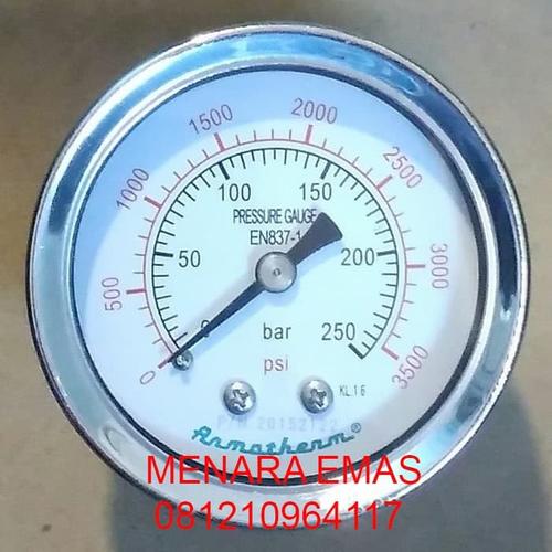 Jual Pressure Gauge Payung U-Clamp 2" (50 mm) x 250 Bar Armatherm - Jakarta Barat - menara emas ...