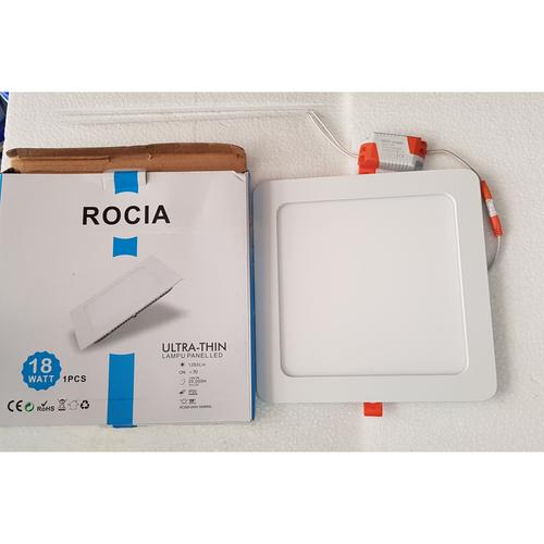 Jual Lampu Panel LED Rocia/ Downlight Panel LED 18 Watt Kotak - Kab ...