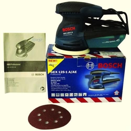 Jual Bosch Mesin Amplas Orbital Sander GEX 125-1 A - Amplas Listrik Bosch - Jakarta Utara ...