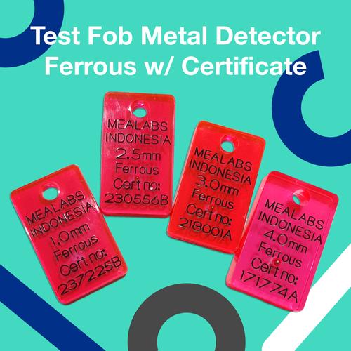 Jual Jual Test Piece Metal Detector / Kalibrator / Test Sample / X-Ray ...
