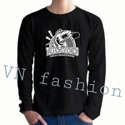 Jual tukang mancing / nyari duit sekedar refresing / kaos lengan ...