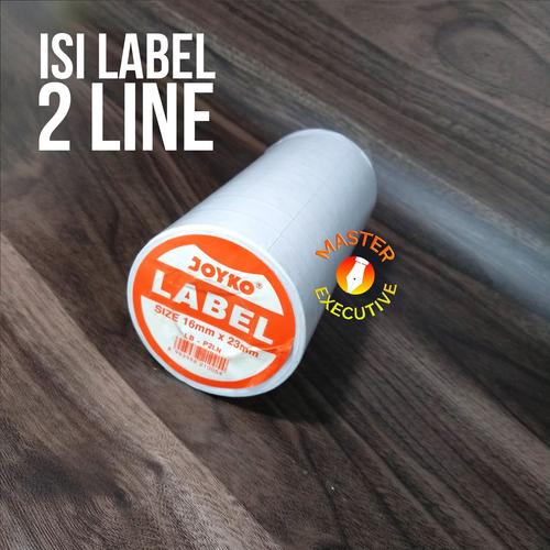 Jual Joyko Isi Label 2 Baris / Refill 2 Line for Labeller MX - 6600 ...