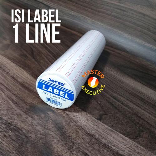 Jual Joyko Isi Label 1 Baris / Refill Label 1 Line for Labeller MX ...