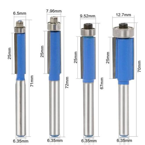 Jual Mata Profil 10mm Flush Trim Straight Router Bit Top Bearing Shank1 ...