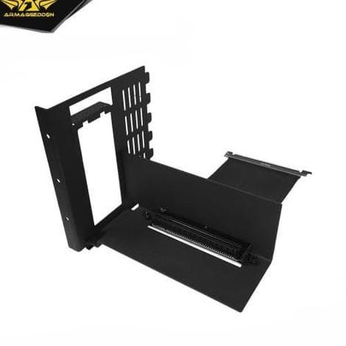 Jual READY ARMAGGEDDON VERTICAL GPU VGA CARD BRACKET + PCIE RISER ...