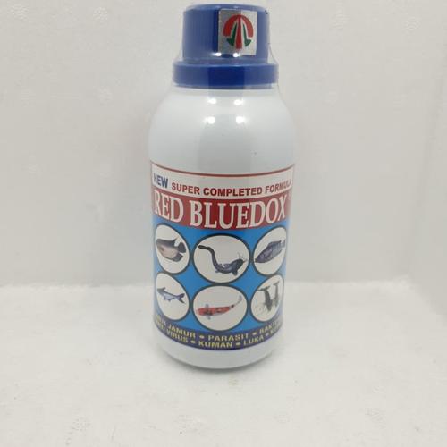 Promo RED BLUEDOX 250ML OBAT ANTI BAKTERI VIRUS JAMUR PARASIT KUMAN DAN ...