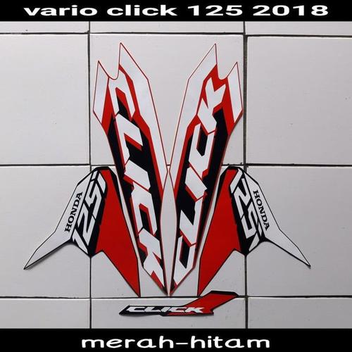 Jual sticker motor vario techno 125 thailand merah - Kab. Bogor ...