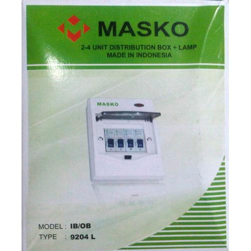 Jual SINBAT Box MCB MASKO 2-4Grup Kotak Panel Listrik Inbow Outbow IB ...