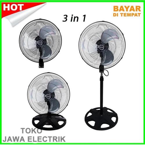 Jual Mitochiba MT 1822 J 3 in 1 Fan 18 Inch Black Kipas Angin Besi-Angin - Jakarta Timur - Jawa ...