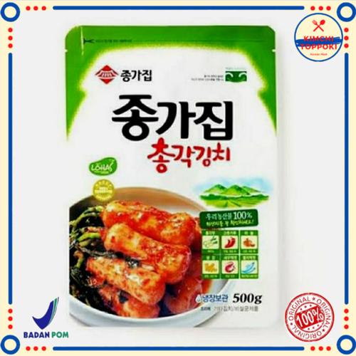 Jual Jonggajib Chonggak Kimchi - Kimchi Baby Lobak 500gr Made In Korea ...