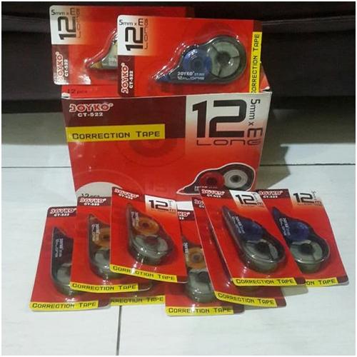 Jual Tipe-X Correction Tape Joyko (CT-522) - 5mm x 12m Long - Jakarta ...