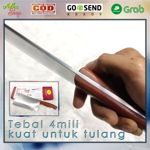 Jual Golok daging dan tulang tebal 4mili (potong tulang) - Multicolor ...