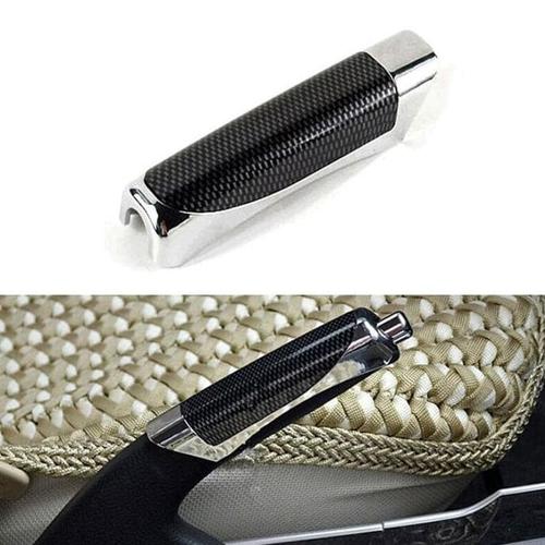 Jual Cover Rem Tangan Hand Brake Sarung Handle Rem Mobil Hitam Carbon ...