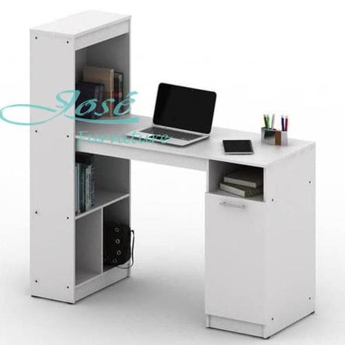 Jual Meja Komputer Ada Rak Susun Lemari Dan Laci Serbaguna Design ...