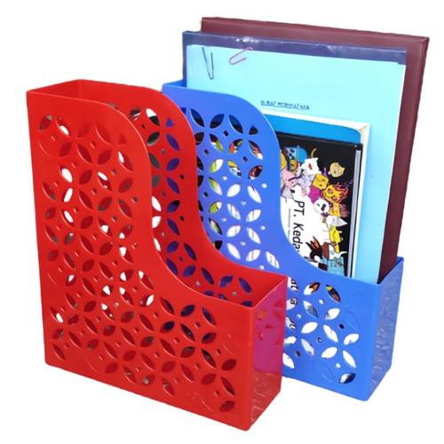 Jual Box File IMPORT motif kembang Tempat Penyimpanan Dokumen Premium ...
